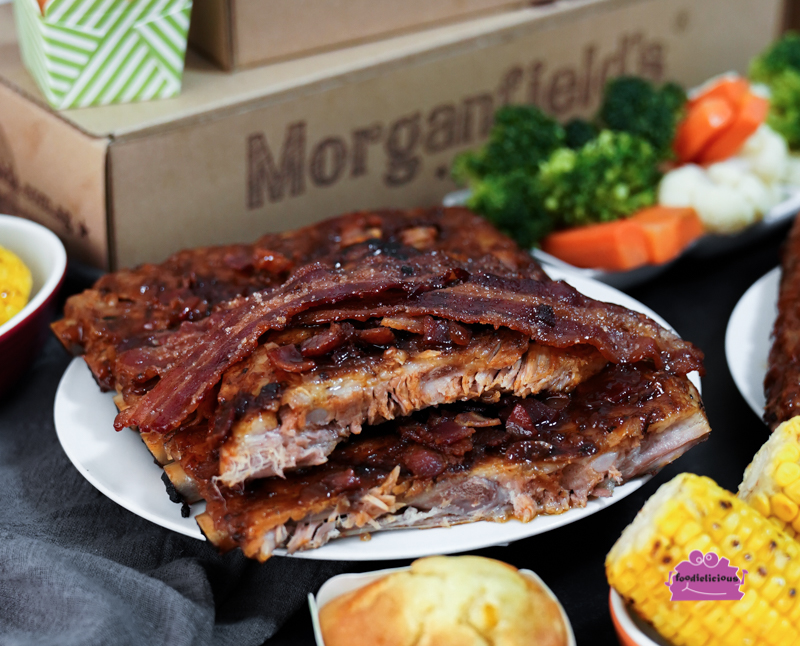 Morganfield’s Bacon-loaded Bourbon Bacon BBQ Sticky Bones is coming on ...